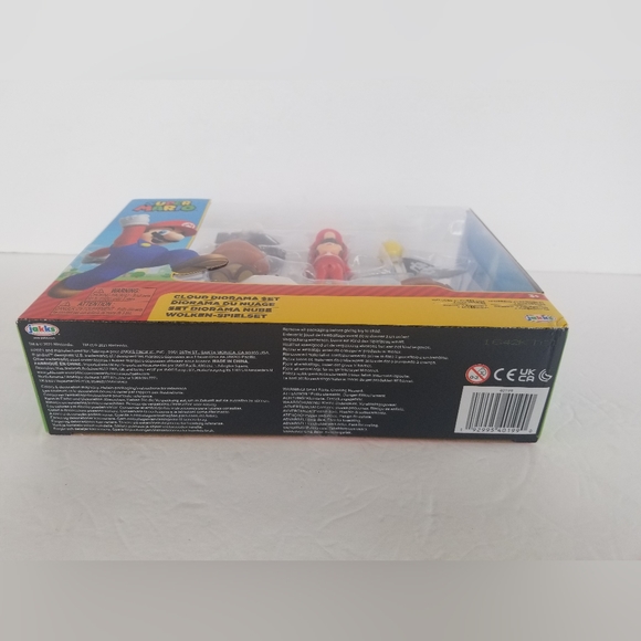Jakks | Toys | Nintendo Super Mario Cloud Diorama Set Includes ...
